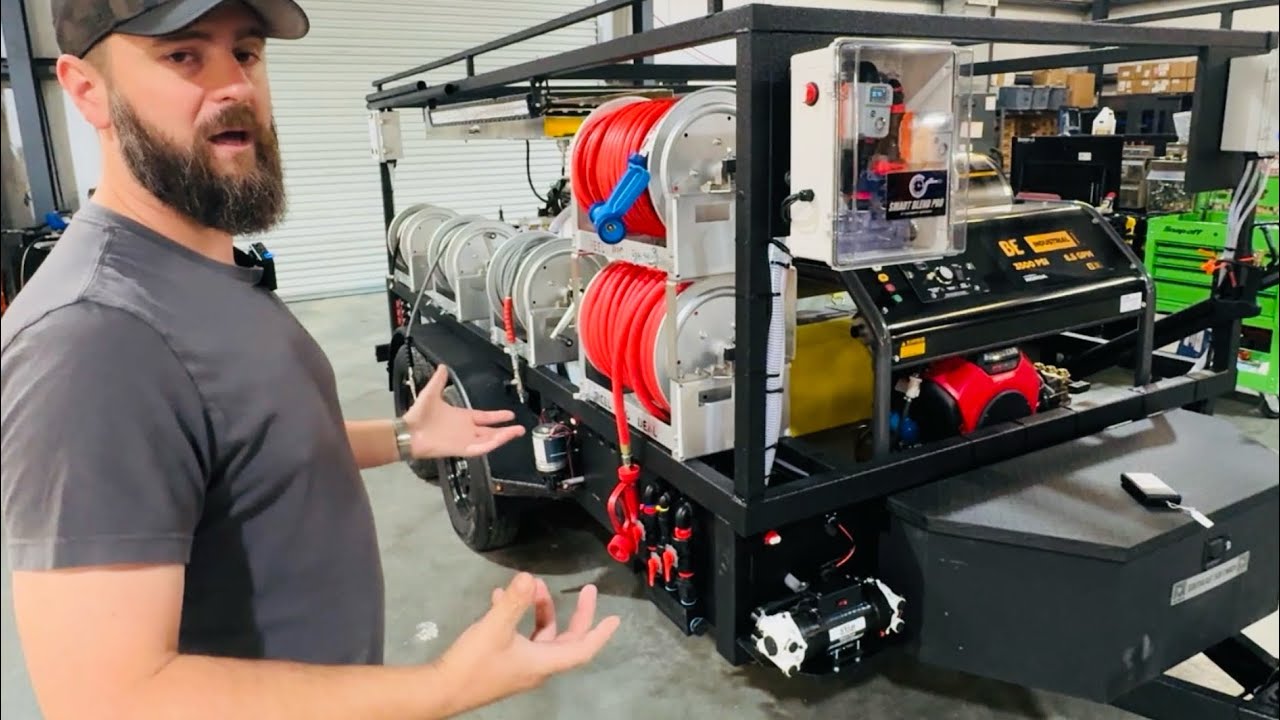 Bad to the Bone Pressure Washing Trailer – Southeast Softwash