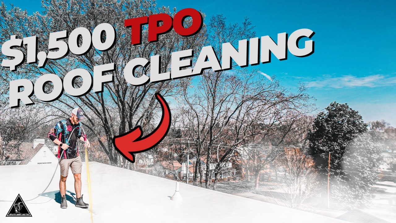 WATCH THIS Before You Wash A TPO Roof – Southeast Softwash