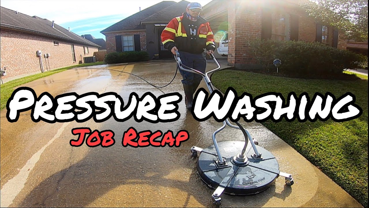 Pressure Washing Job: How to Tackle Concrete Cleaning Like a Pro ...