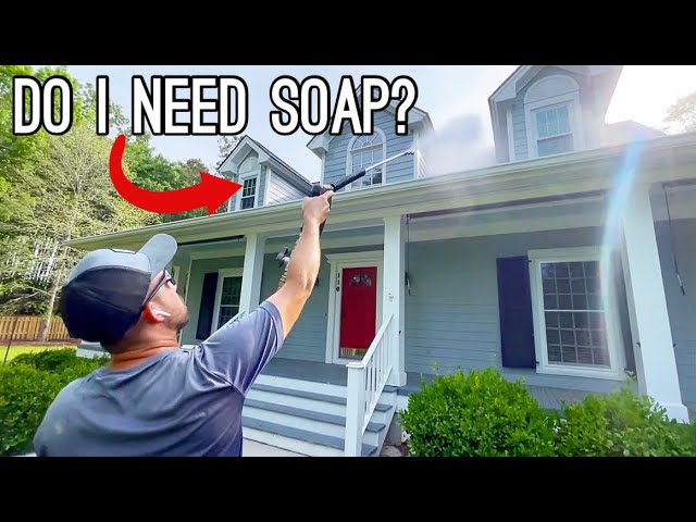 Do You Need Soap To Pressure Wash? – Southeast Softwash