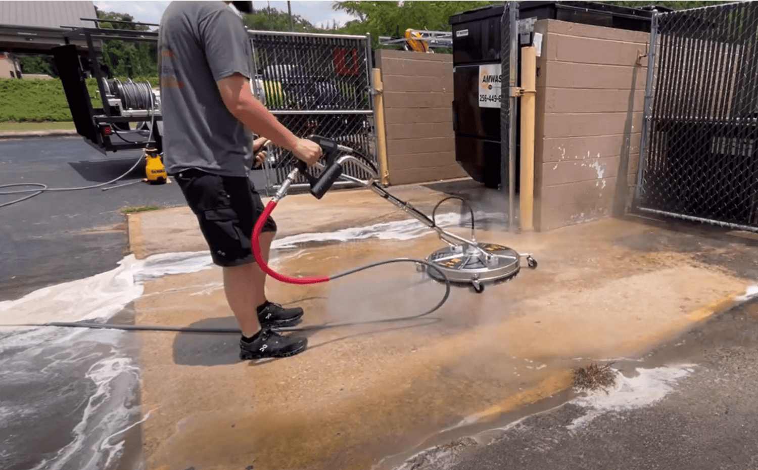 Dumpster Pad Cleaning - Customer Contract – Southeast Softwash