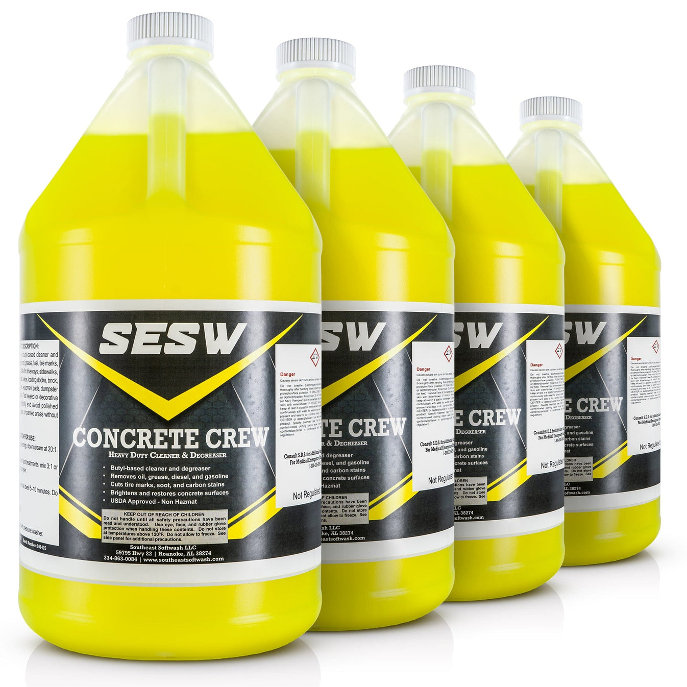 Concrete Crew™ Cleaner & Degreaser | Professional Butyl-Based, Non ...