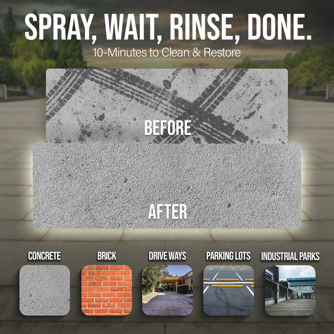 Concrete Crew™ Cleaner & Degreaser | Professional Butyl-Based, Non ...