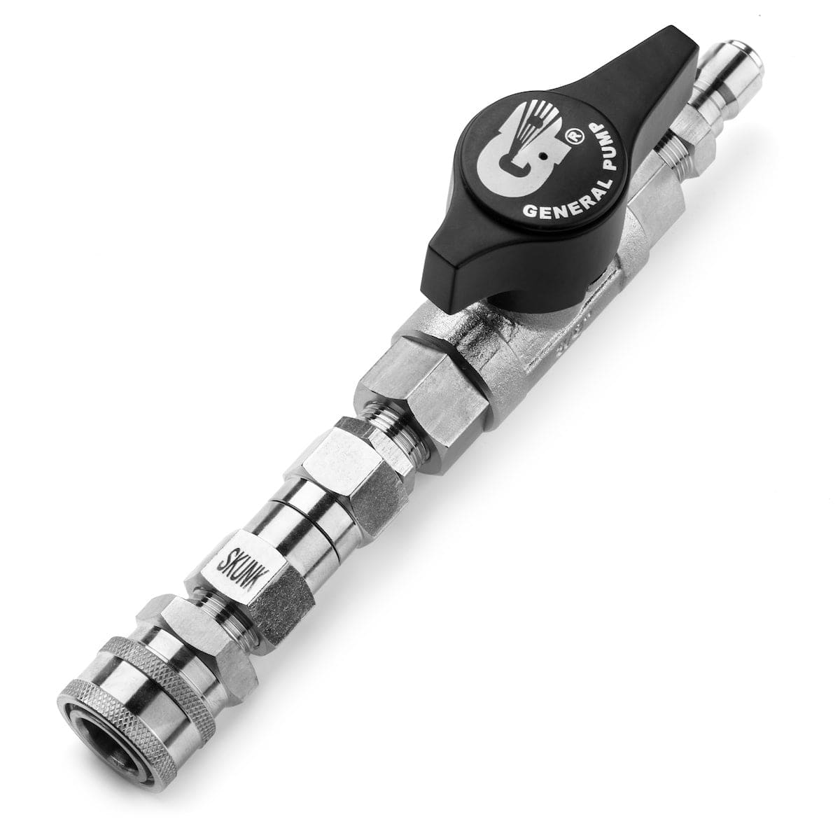 High Pressure 3/8 Ball Valve and SKUNK Swivel Combo Set - SSW ...
